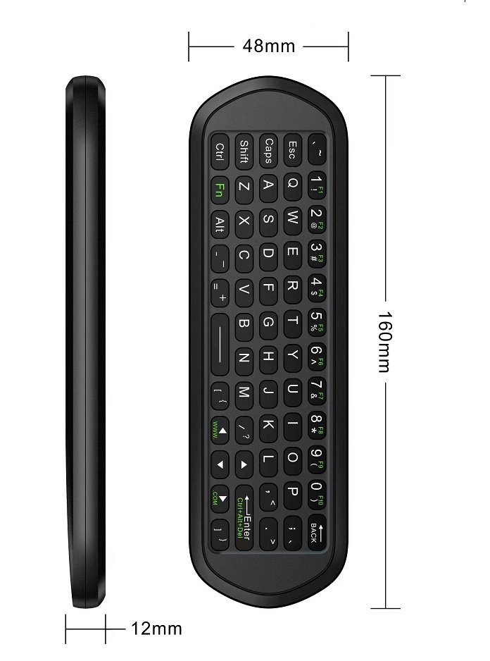 X6 mini keyborard and mini remote – Wholesale Electronics